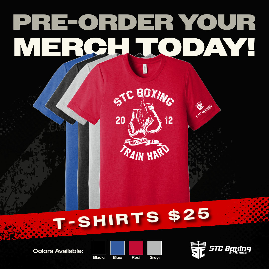 Train Hard T-Shirt – STC Boxing & Fitness